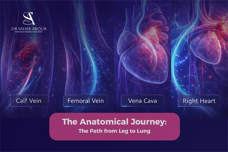 DVT in the Leg: How a Blood Clot Travels to the Lung